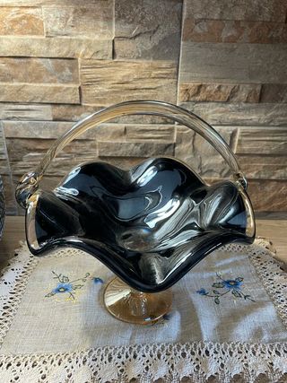 porta bon bon in vetro di murano