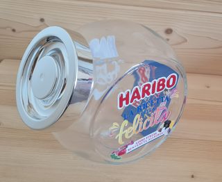 Barattolo portacaramelle in vetro Haribo