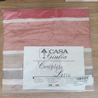Completo Letto singolo 100% Cotone