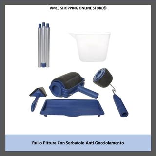 Rullo Pittura Con Serbatoio Anti Gocciolamento