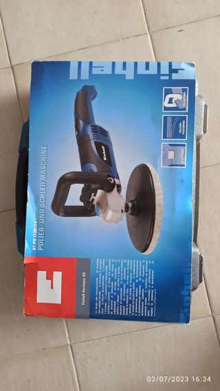 Lucidatrice e Smerigliatrice usata una sola volta.