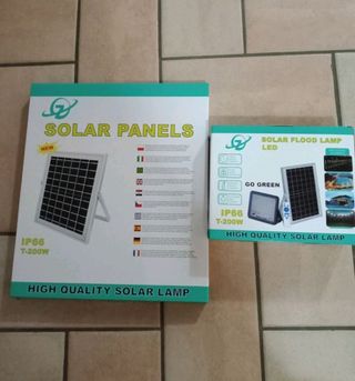 solare panels Led