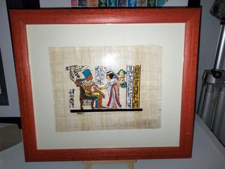 Quadro Papiro egiziano incorniciato