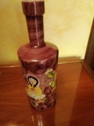 bottiglia in Ceramica Vietri Santoriello