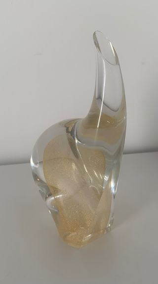 Elefante ferma carta di Murano