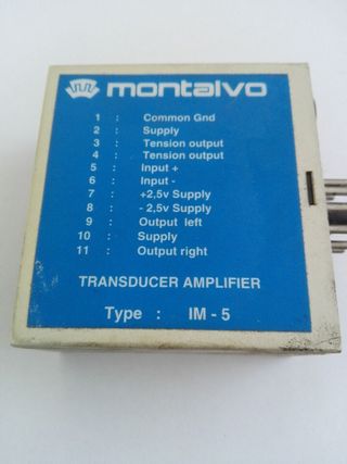 Montalvo IM-5 transducer amplifier