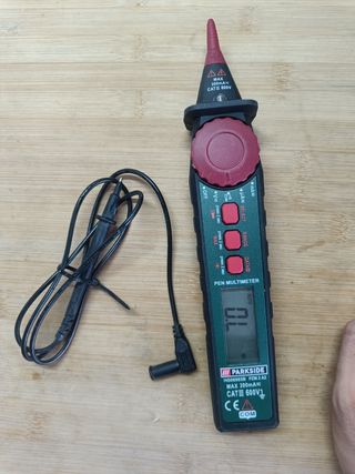 multimetro tester digitale corrente parkside