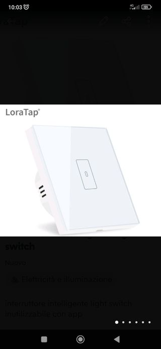 Interruttore intelligente