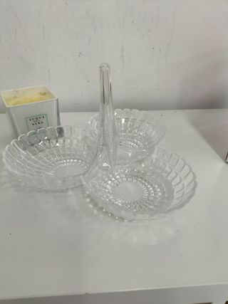 Antipastiera Trasparente Tiffany