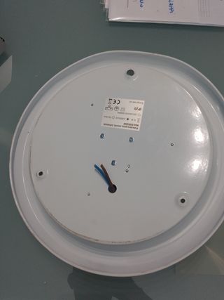 plafoniera led con sensore timer