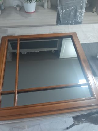Specchio in legno