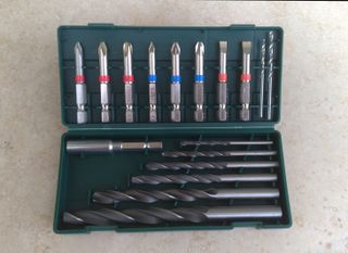 Set punte trapano avvitatore parkside