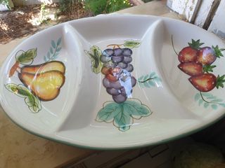 Piatto da portata in ceramica per contorni