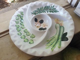 Piatto da portata in ceramica