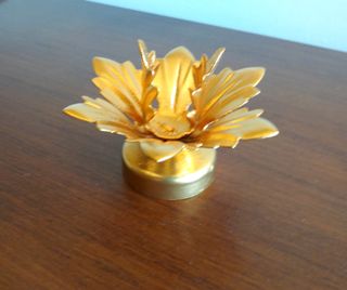 Portacandela oro gold #artigianale