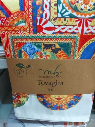 Tovaglia 6 posti cotone