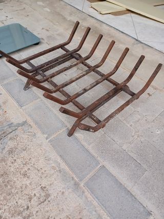 Braciere in ferro battuto fatto a mano