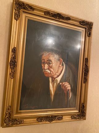 Quadro "il Vecchio" Tullio Grassi