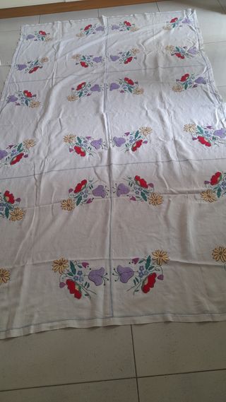 Meravigliosa tovaglia lino100% e interam