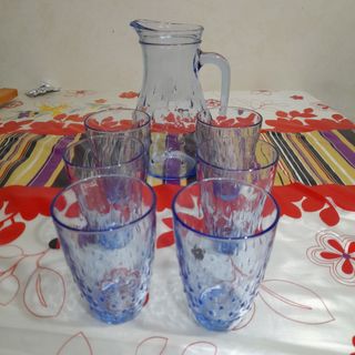 Set di bicchieri più caraffa Bormioli Rocco