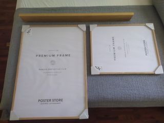 2 Cornici in rovere massello 50x70 e 40x50 NUOVE