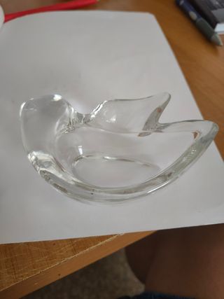 portacenere in vetro 6,5*10,5 cm