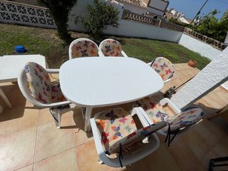 Conjunto jardín mesa