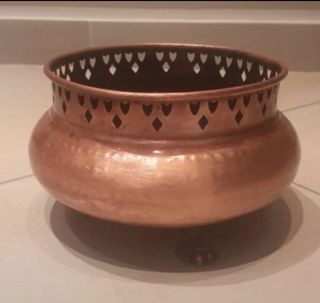 Braciere in rame anni '50