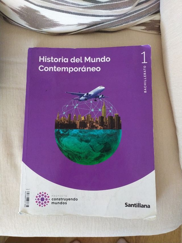 Historia Del Mundo ContemporÁneo 1 Bach Santillana De Segunda Mano Por