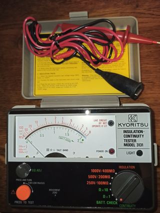 insulation continuiy tester Kyoritsu
