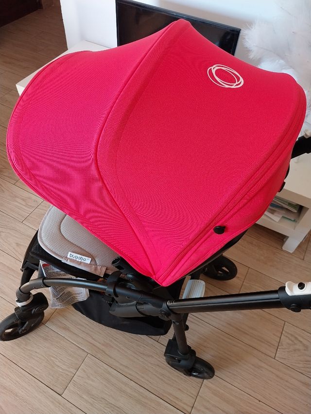 Capota Bugaboo bee 5 rojo Neón de segunda mano por 40 EUR en Sevilla en ...
