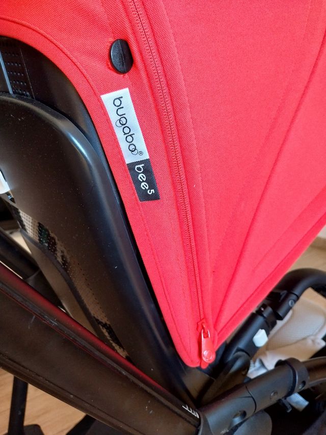Capota Bugaboo bee 5 rojo Neón de segunda mano por 40 EUR en Sevilla en ...
