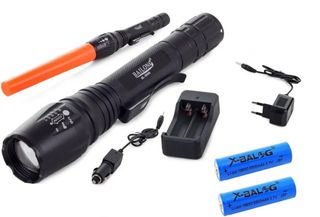 TORCIA 100000 LUMEN TATTICA/MILITARE LED T6