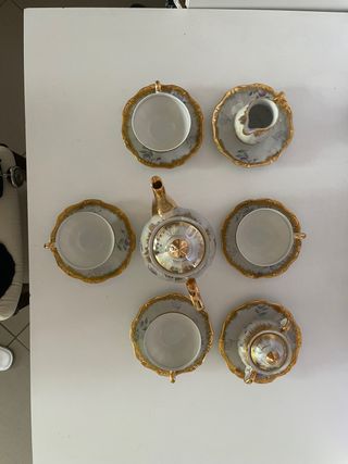 Servizio da tè in porcellana