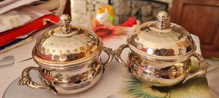 2 zuccheriere placcate argento