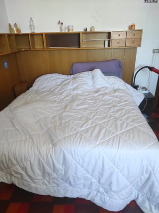 Piumino e 2 coperte invernali