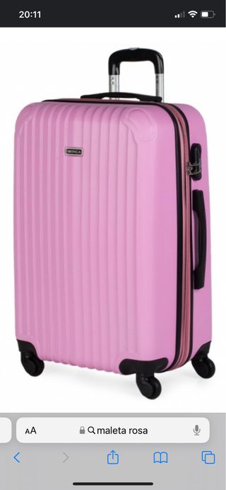 maleta rosa