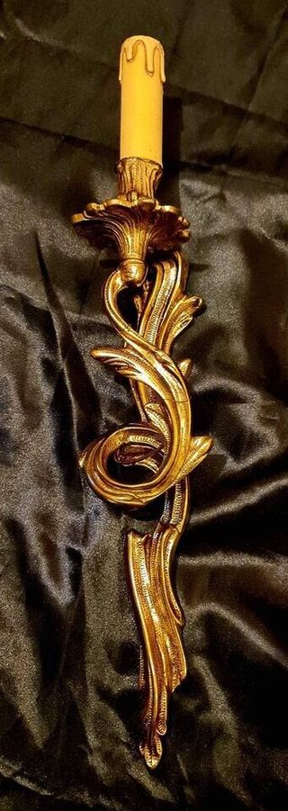 Antica applique ad una luce luigi xv