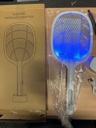 Raqueta Matamoscas Electrica Racchetta Zapper