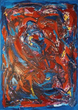 Quadro astratto 100x70