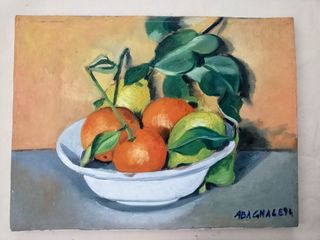 Quadro dipinto ad olio su tela Andrea Abagnale 94