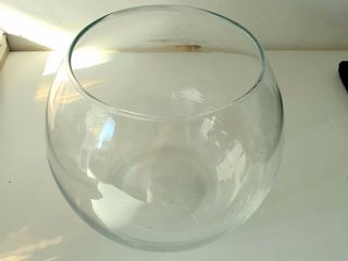 Ampolla palla acquario in vetro