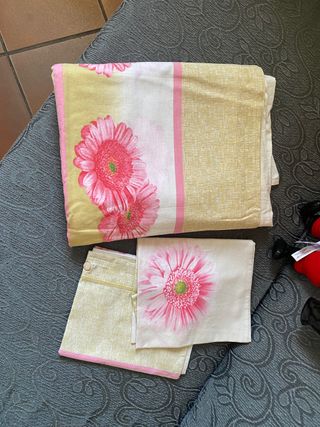 Lenzuola matrimoniale floreale