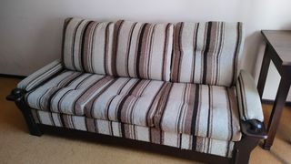 Divano letto 3 posti con due poltrone