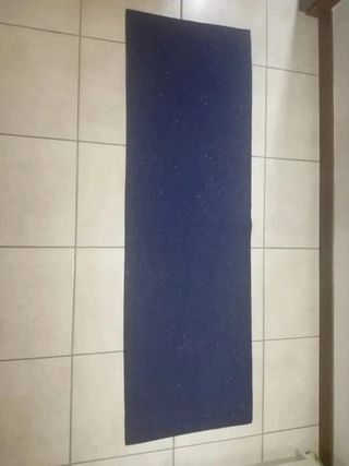 runner blu brillantinato