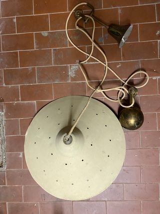 Lampadario anni 50/60 saliscendi