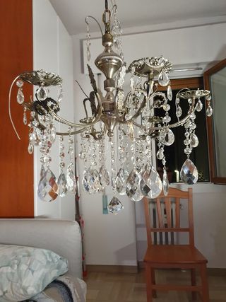 lampadario vintage 6 luci
