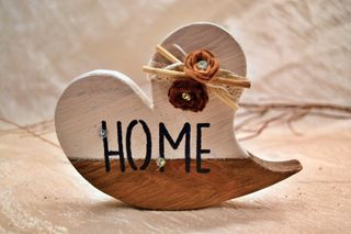 Soprammobile cuore Home