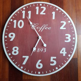 orologio da parete "Questa è l'ora del caffè"