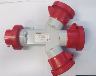 Moltiplicatore 3P+N+T 16A 400V 50/60hZ 6H GW64028